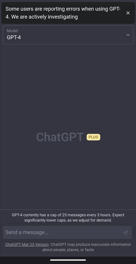 gpt 4 not responding something went wrong r chatgpt