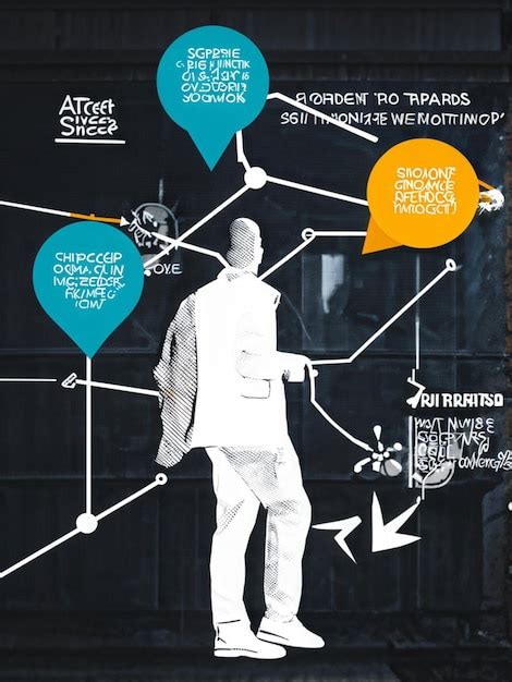 Artistic Handdrawn Directional Arrows And Figures Premium Ai