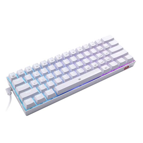 Redragon K630 Dragonborn 60 Wired Rgb Gaming Keyboard White G3xt