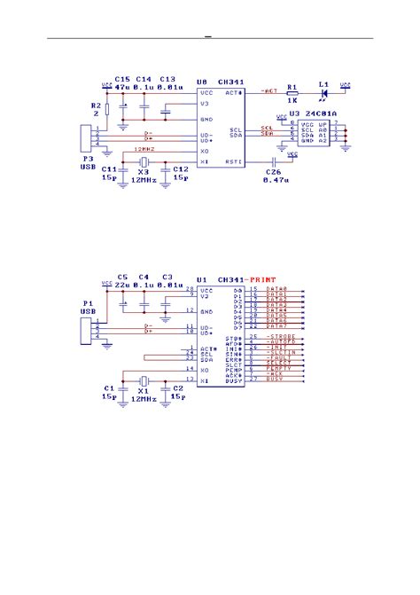 CH341A datasheet(12/14 Pages) ETC2 | CH341 is a USB bus convert chip ...