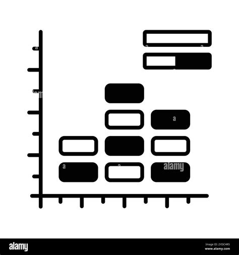Get Your Hands On This Creatively Designed Icon Of Histogram Chart