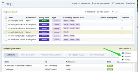 Modes Discover Monitor Protect Rancher Product Documentation