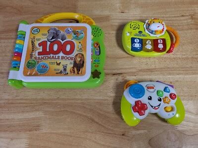 Leapfrog 100 Animals Book Vtech Discovery Pillow Fisher Price