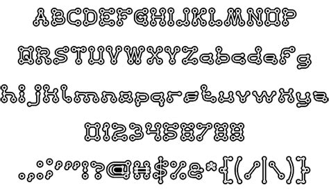 Element Display Fontplanet