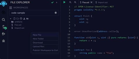 Solidity Import Library