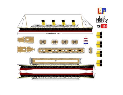 Titanic Papercraft Titanic Papercraft Template Download Paper Models