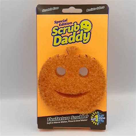 Scrub Daddy Halloween Limited Edition Pumpkin Sponge Orange Fall New In Box £9 07 Picclick Uk