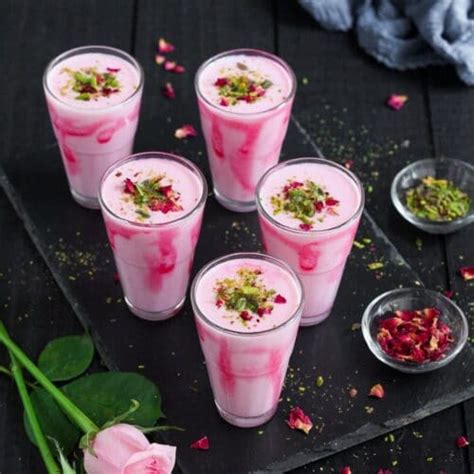 Rose Lassi Recipe Aromatic Essence