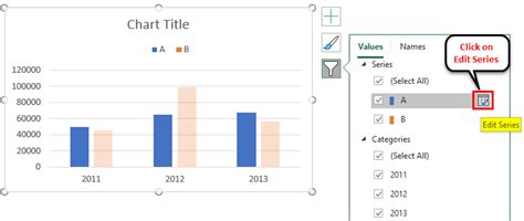 How To Show Hide And Edit Legend In Excel