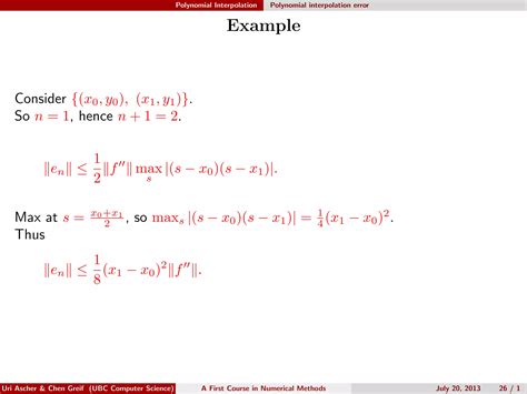 2 Polynomial Interpolation Ppt