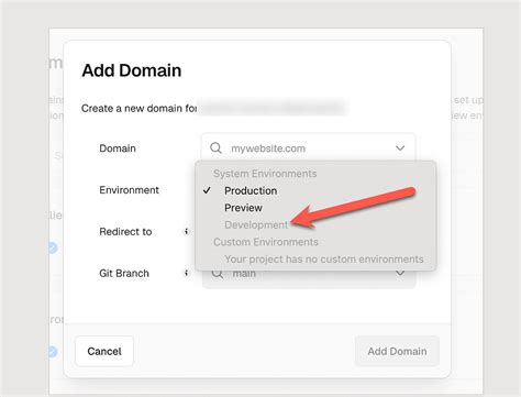 Add Domain For Development Discussions Vercel Community