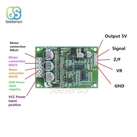 Generic 12v 36v 500w Pwm Brushless Motor Controller Hall Motor Jumia Nigeria