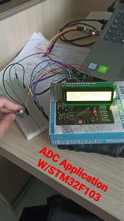 Adc Application With Stm32f103 Shorts Short Youtube