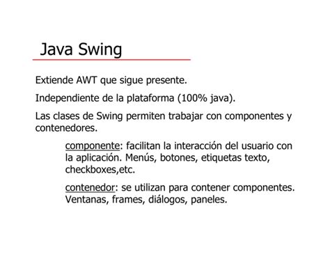 Java Swing