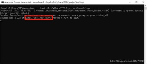 Tensorboard最详细的启动教程【适合小白】启动tensorboard Csdn博客