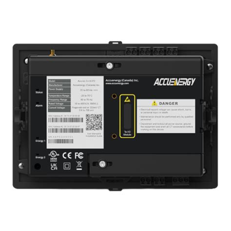 Aim Dynamics Acuvim 3 5a 1a Input Advanced Power Quality Meter By