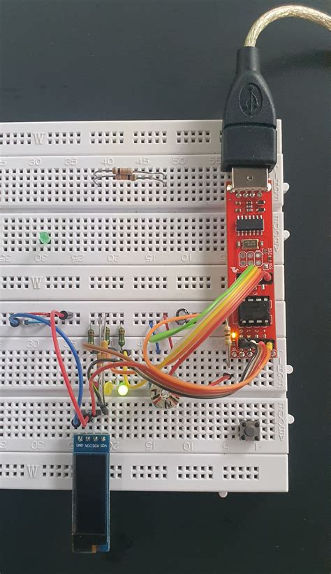Attiny Et Afficheur Oled I²c 128x32 Et 64 Français Arduino Forum