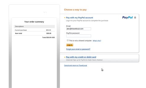 How To Specify Default Ui For Paypal Checkout Page Stack Overflow