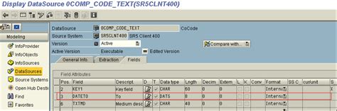 Enable Hidden Fields Of Sap Bw Datasource Sap Community