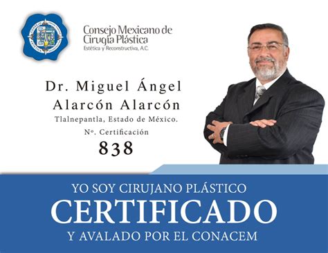 Cirugía Plástica Y Estética Riesgos Y Beneficios Por Dr Miguel Ángel Alarcón Alarcón Dr