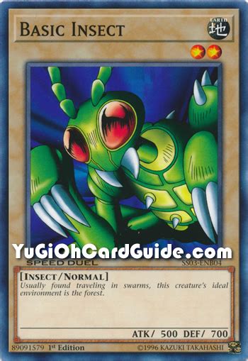 Yu Gi Oh Basic Insect