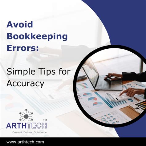 How To Avoid Bookkeeping Errors Arthtech Consultants Pvt Ltd Posted