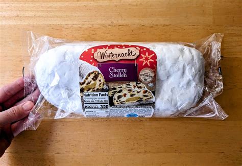 Aldi Cherry Stollen Winternacht Review • Snarkle Sauce On Wry