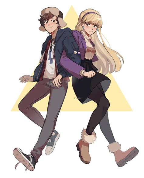 Dipper Pines Mabel Pines Pacifica Northwest Gf Персонажи