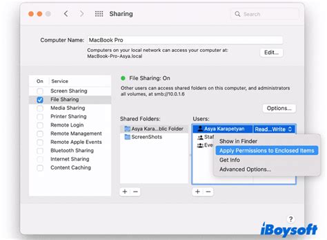 mac file sharing not working on monterey causes and fixes