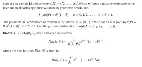 Solved Suppose We Sample Iid Observations Xx1xn Of