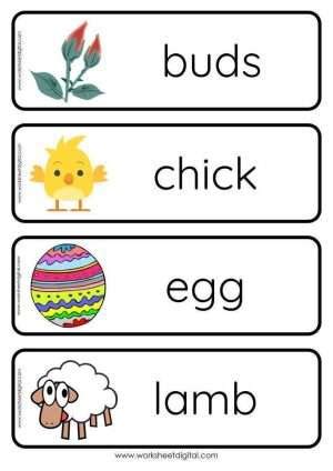 Flashcards Spring Worksheet Digital Teacher Made Resources