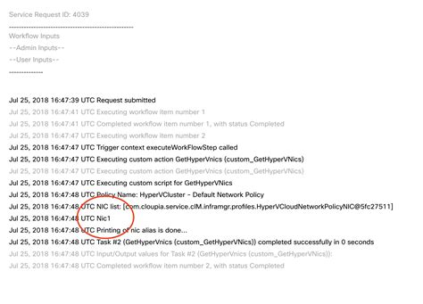 Ucsd Get Hyper V Nics Example Workflow Cisco Community