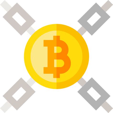 Blockchain Basic Straight Flat Icon