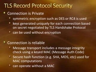 Secure Socket Layer PPT