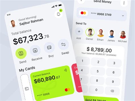 Wallet App UI Design Behance