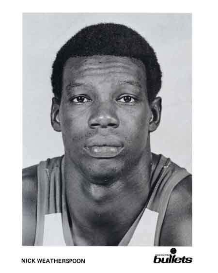 Nick Weatherspoon Washington Bullets Flyin Illini 8x10 Photo Ebay