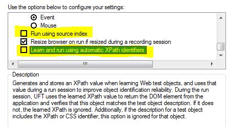 Modifying Ordinal Identifier Values In Object Repository QTP Stack Overflow