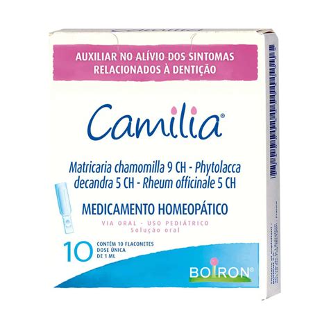 Camilia Solução Oral Com 10 Flaconetes De 1ml Drogasil