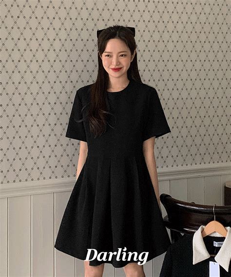 달트 Made 니쥬 미니 원피스 하객룩 데이트룩 러블리 데일리 핀턱 원피스 베이비돌원피스