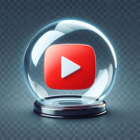 Premium Photo Youtube Button