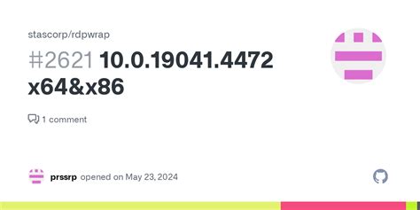 100190414472 X64andx86 · Issue 2621 · Stascorprdpwrap · Github