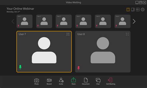 Zoom Meeting Template Vector Art Icons And Graphics For Free Download