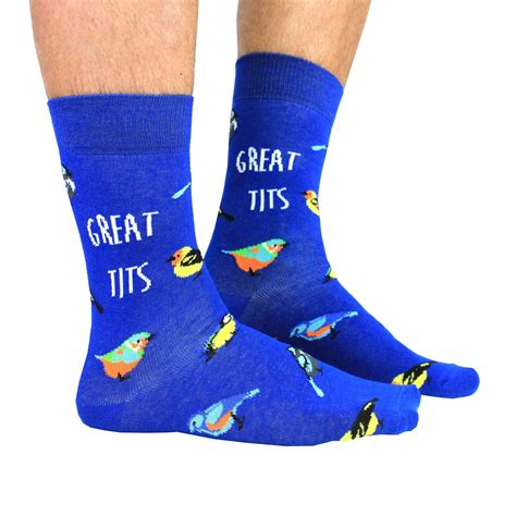 Great Tits T Box I Love Socks