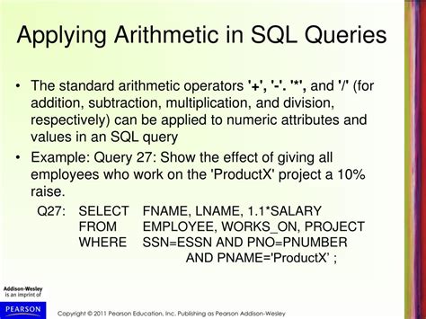 Ppt Chapter 4 Sql Basics Powerpoint Presentation Free Download
