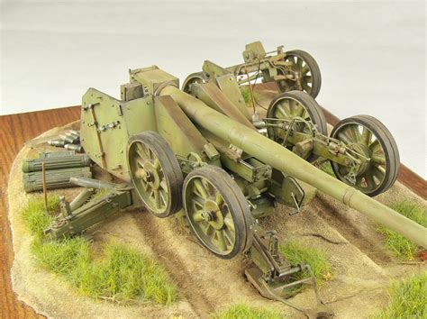 Resin Model Of The German Pak 44 Anti Tank Gun