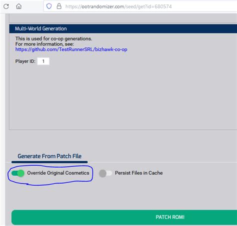 Setup OoT Randomizer Wiki