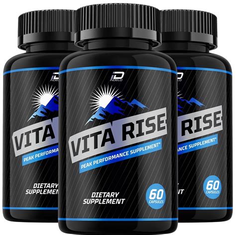 Vita Rise For Men Capsules Vitarise Vitamin Complex Pills 3 Pack