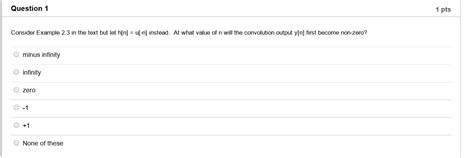 Solved Consider An Input X N And A Unit Impulse Response