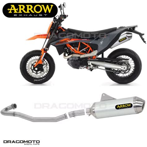 KTM 690 ENDURO R 2019 2021 Impianto Completo ARROW RACE TECH ALU Omologato Kat EUR 949 00
