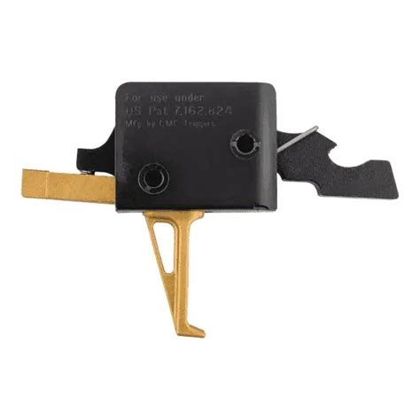 Cmc Single Stage Flat Trigger Gold Premier Weapon Innovations